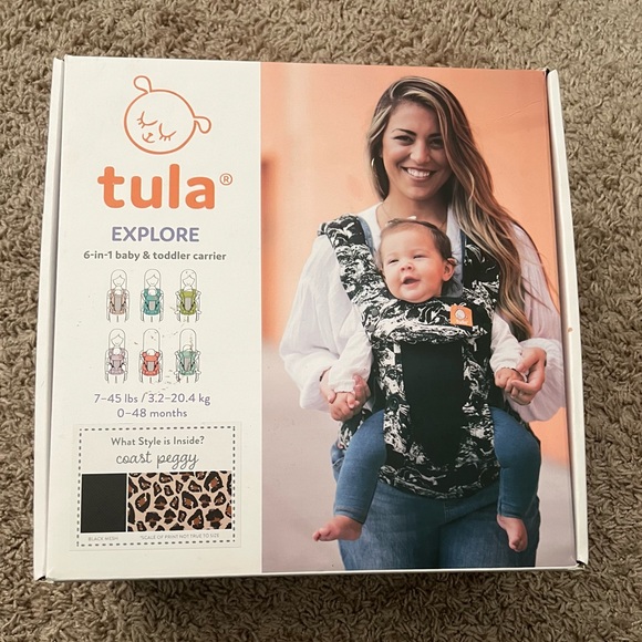 Tula | Accessories | Tula Explore Carrier In Black And White | Poshmark